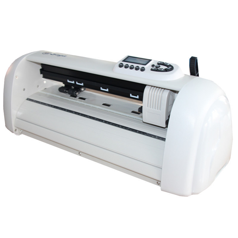 Small Footprint Mini Cutting Plotter Aluminum Alloy Frame Structure