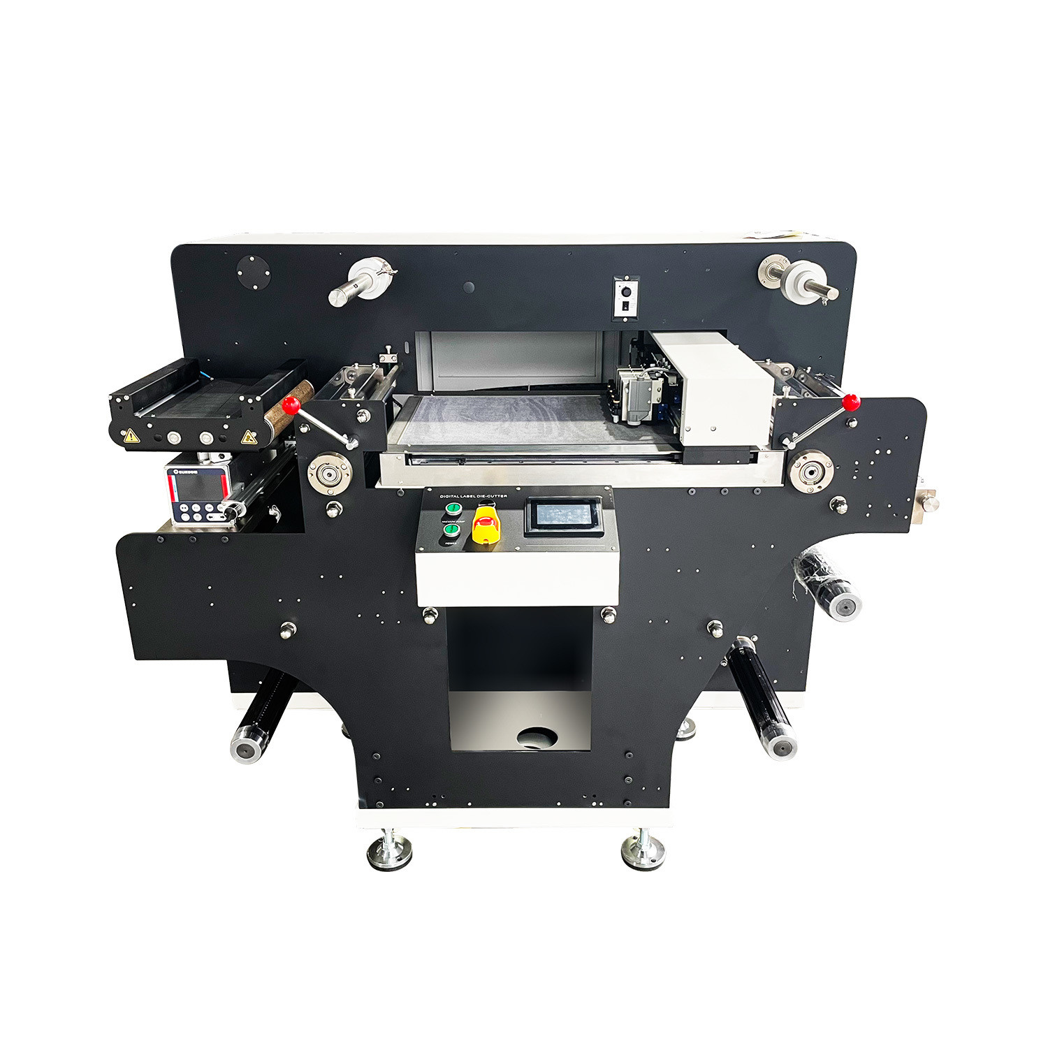 Roll Label Finisher Die Cutting Machine VR320X Max. Label Length 400mm ...